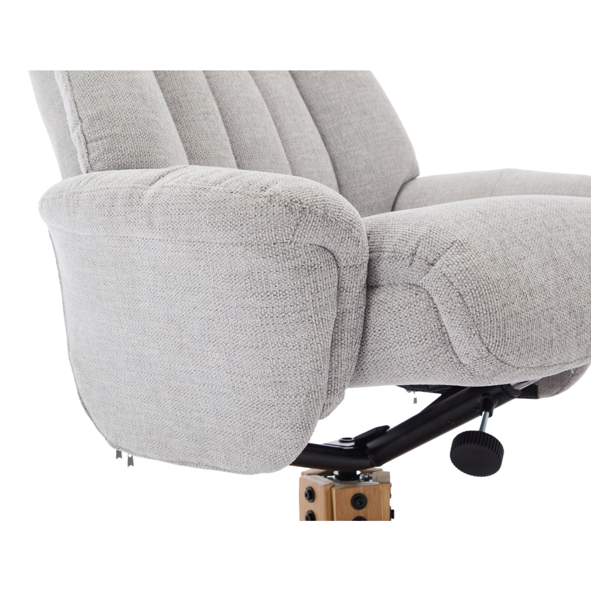 Paris Cosy Fabric Swivel Recliner Chair – Just Recliners